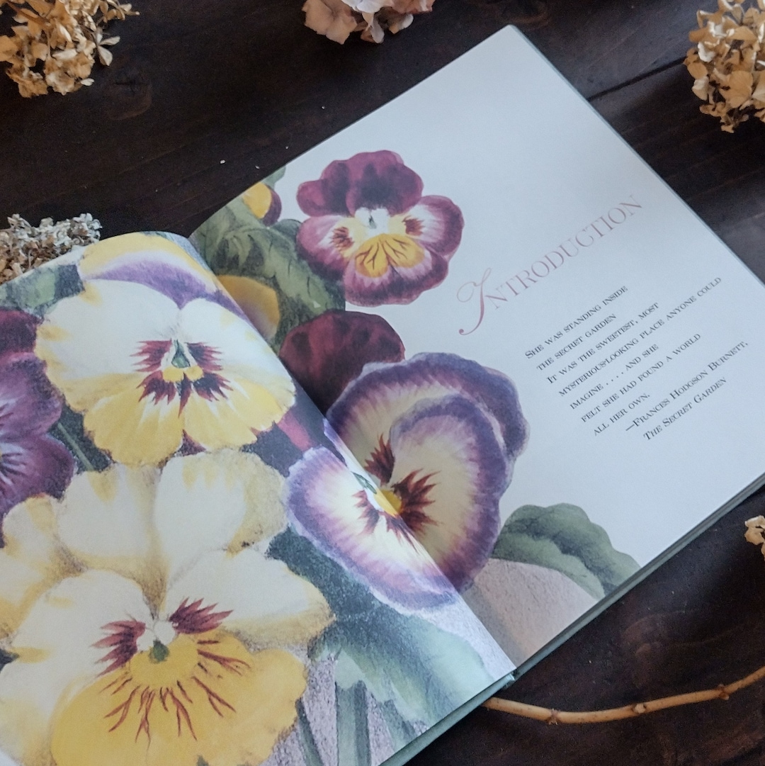 Victorian Flowers Album Women of Flowers Watercolour Artist Painting ...