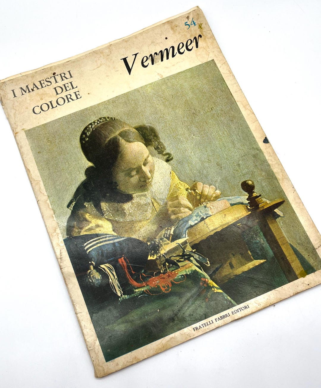 Vintage Vermeer Poster Book / Master of Color Series in Italian #54 ...