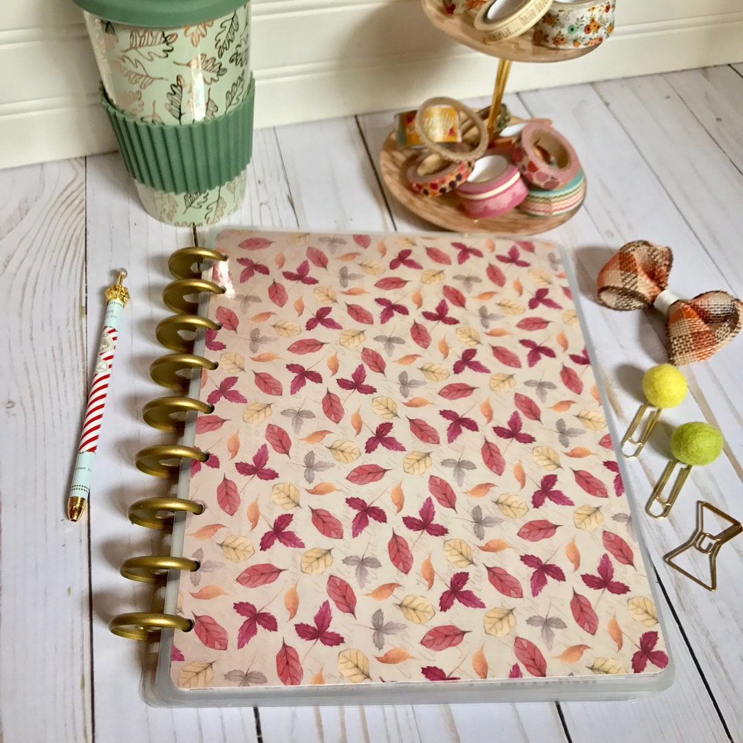 Happy Planner Front Cover for Classic Size Planner Crisp Autumn Red ...