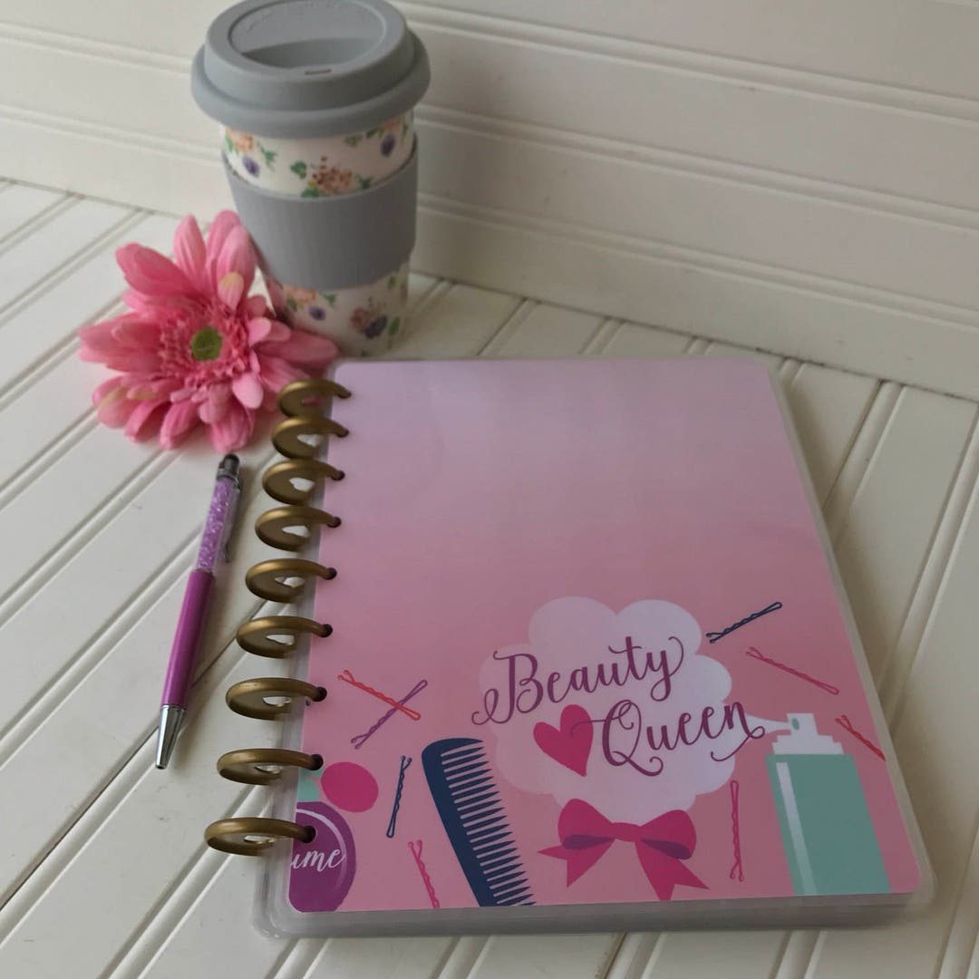 Happy Planner Cover for Mini, Classic or Large Size Planner Pink Paper ...