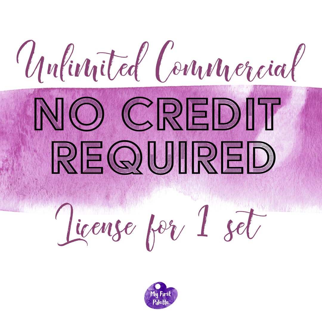 Unlimited Commercial License for 1 Set - Etsy