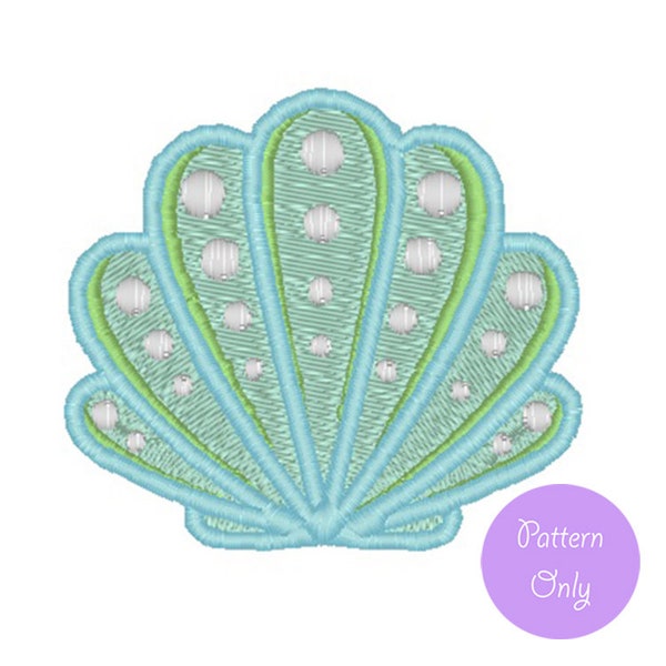 Seashell Embroidery - Etsy