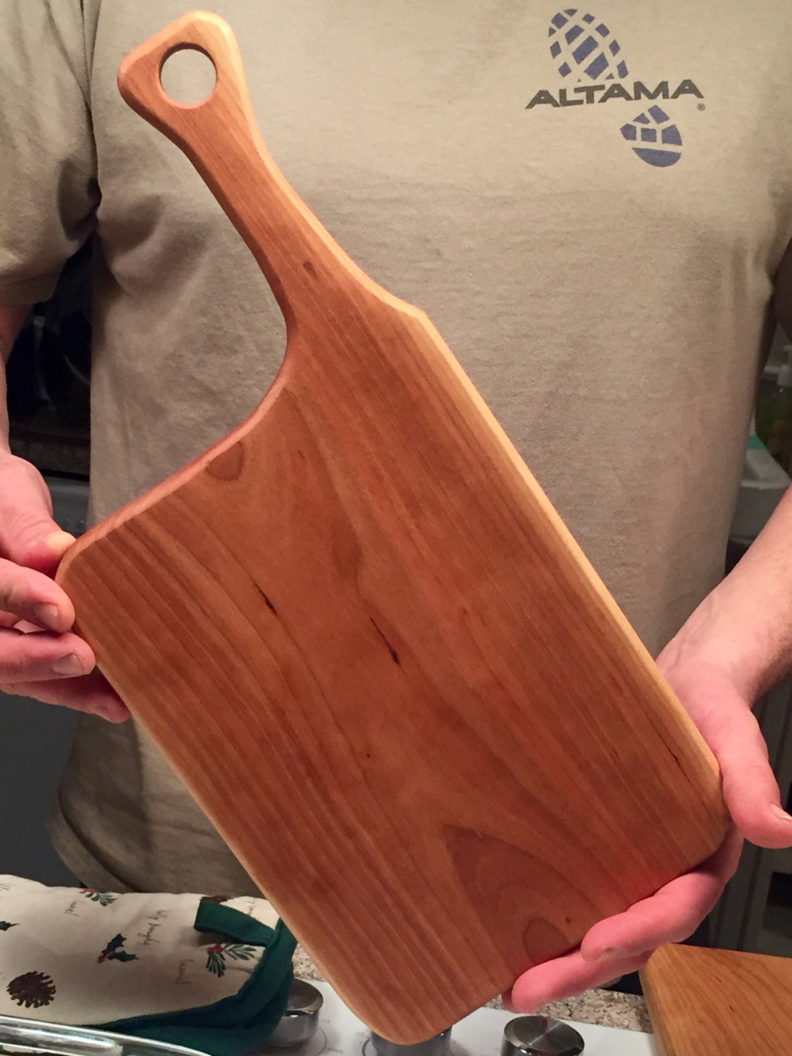 Cleaver-shaped Cutting Board With Handle - Etsy