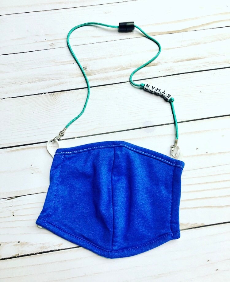 Kids Face Mask Breakaway Lanyards Straps// Breakaway Paracord - Etsy