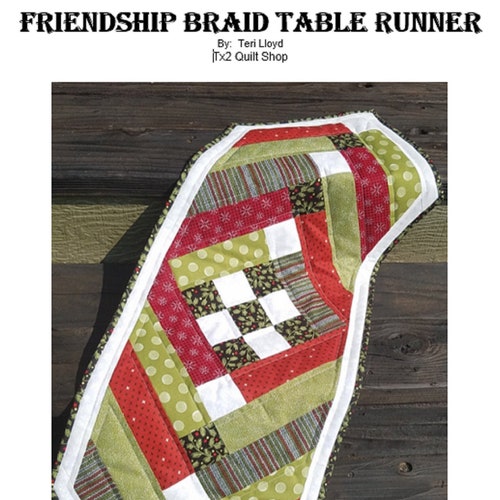 Gatherings Fat-quarter Table Runner and Placemat Pattern | Etsy