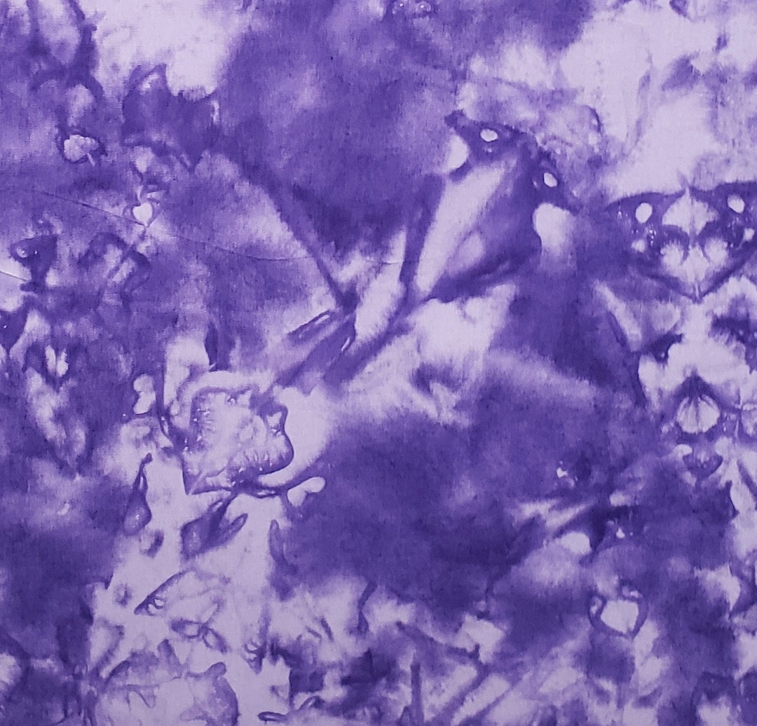 BATIK - Light and Dark Purple Tonal Fabric - Etsy