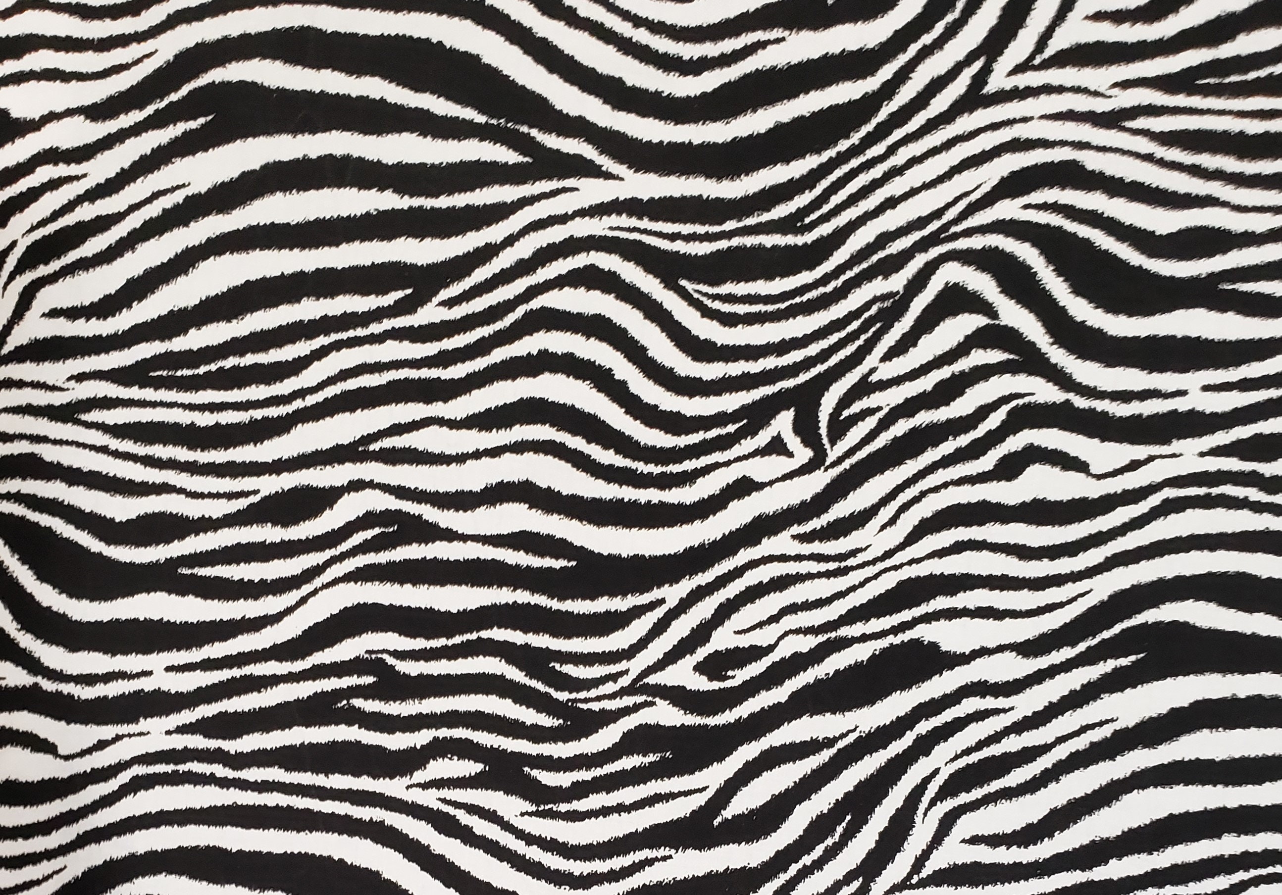 Zebra Print Fabric | Etsy