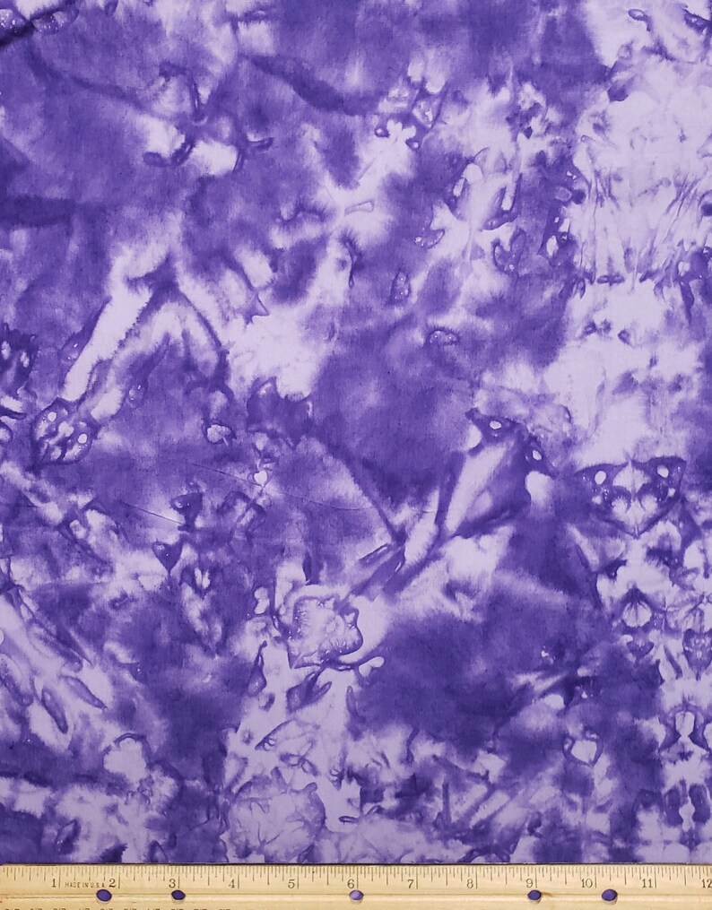 BATIK - Light and Dark Purple Tonal Fabric - Etsy