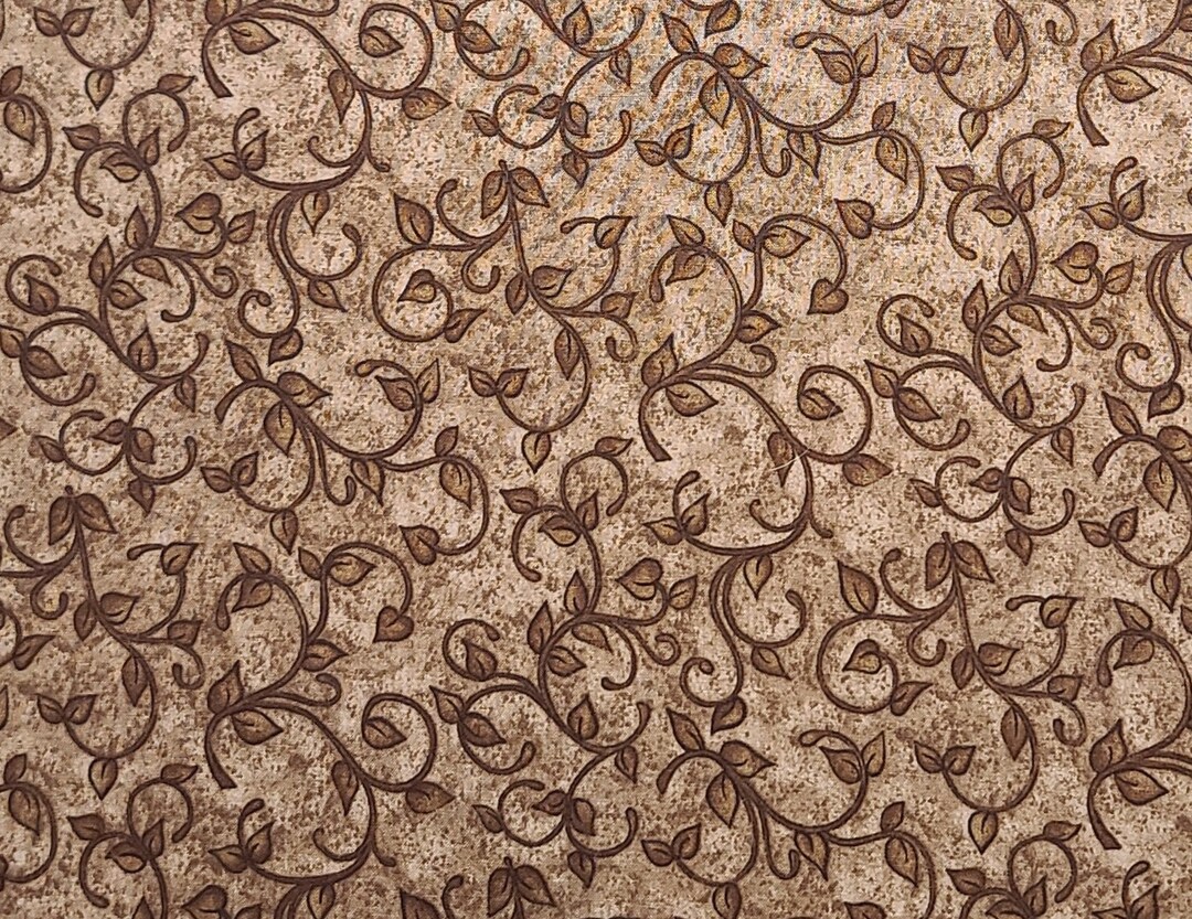 Vintage Rose by Nancy Odom for P&B Textiles - Brown Tonal Fabric ...