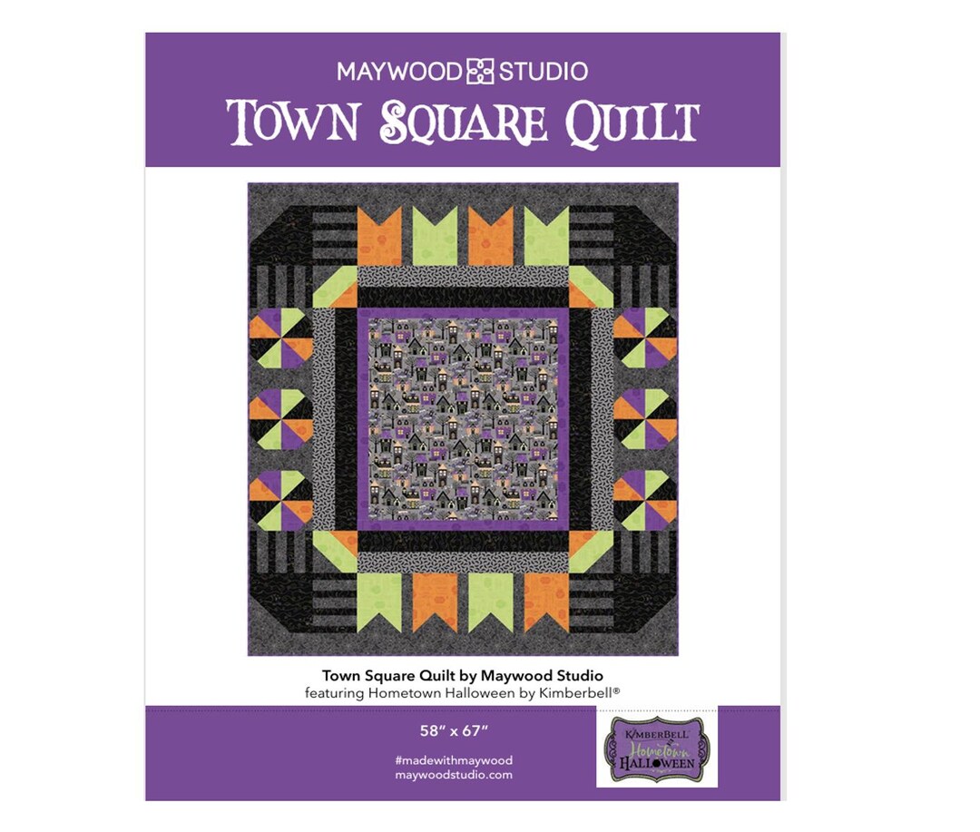 Town Square Quilt Kit - Maywood Studio - Etsy