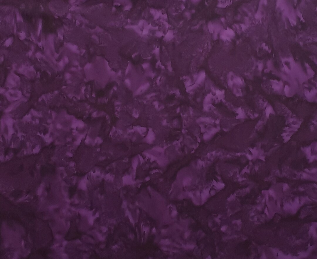 BATIK Dark Red/violet Fabric - Etsy