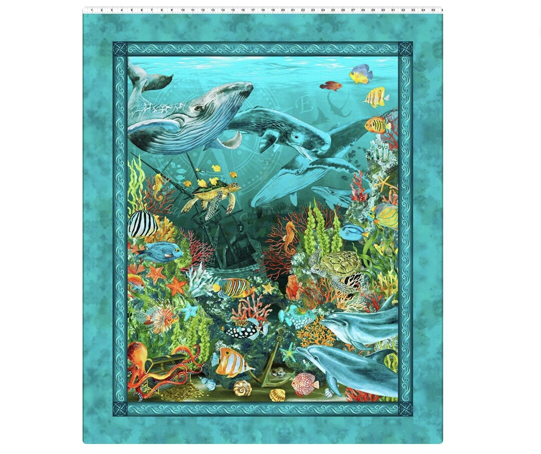 Calypso II Green From Jason Yenter for in the Beginning Fabrics 2021 ...