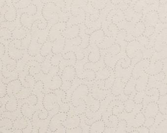 Ivory Scroll Pattern Fabric - Etsy