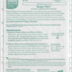 Pellon SF101 Shape-flex Fusible Medium Weight Woven Interfacing 20 ...