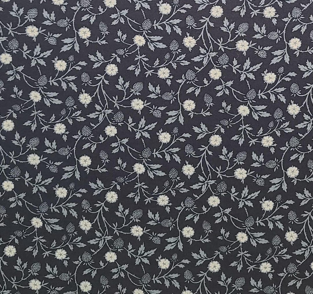 VIP Print Cranston Print Works Company - Black Fabric / Sage Green ...