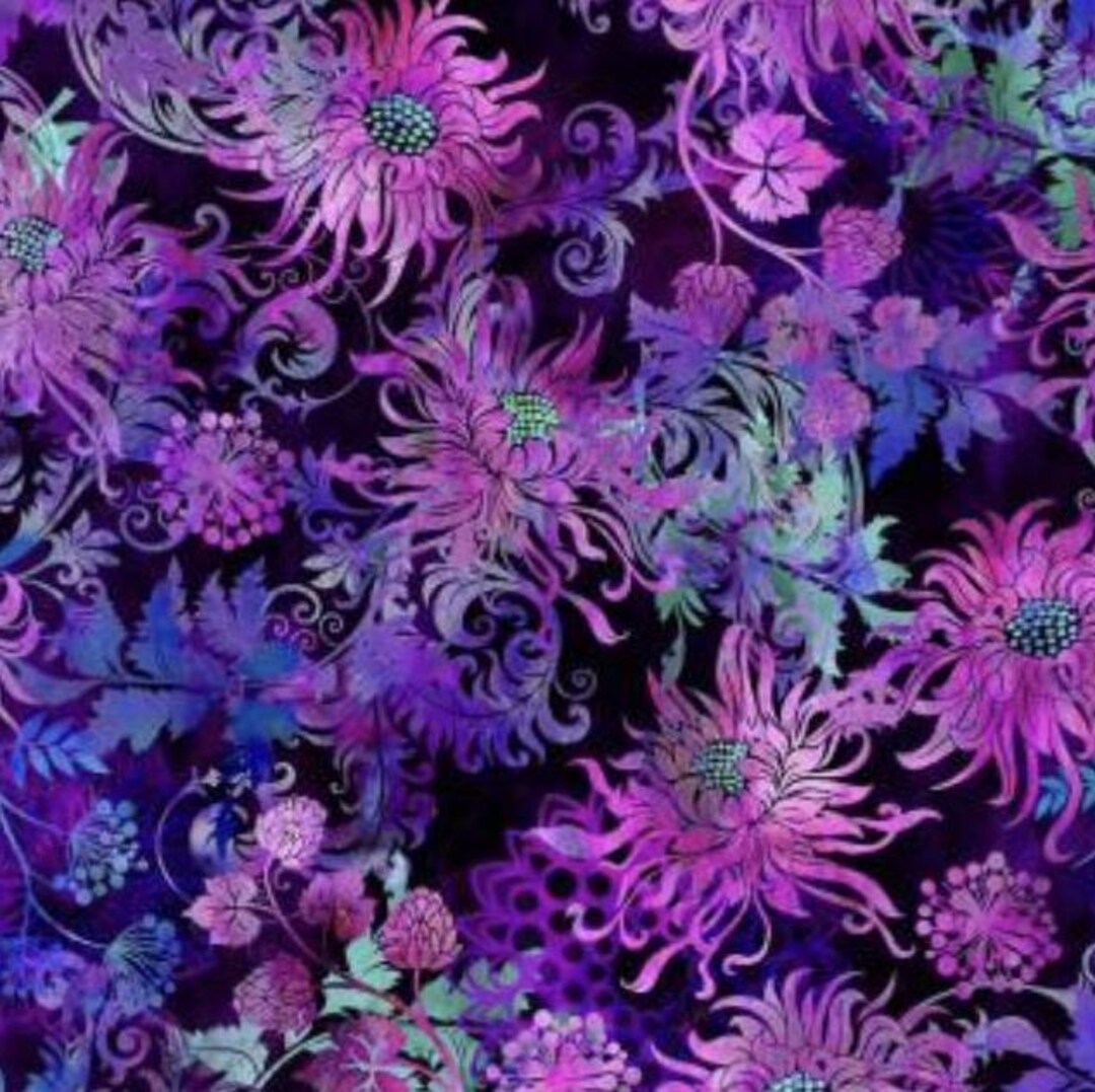 Floragraphix V by Jason Yenter for in the Beginning Fabrics 2020 2FGE2 - Etsy