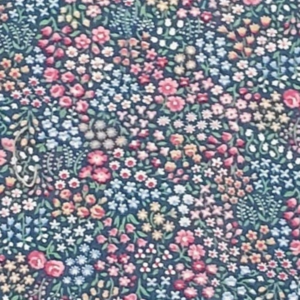 Country Blue Fabric - Etsy