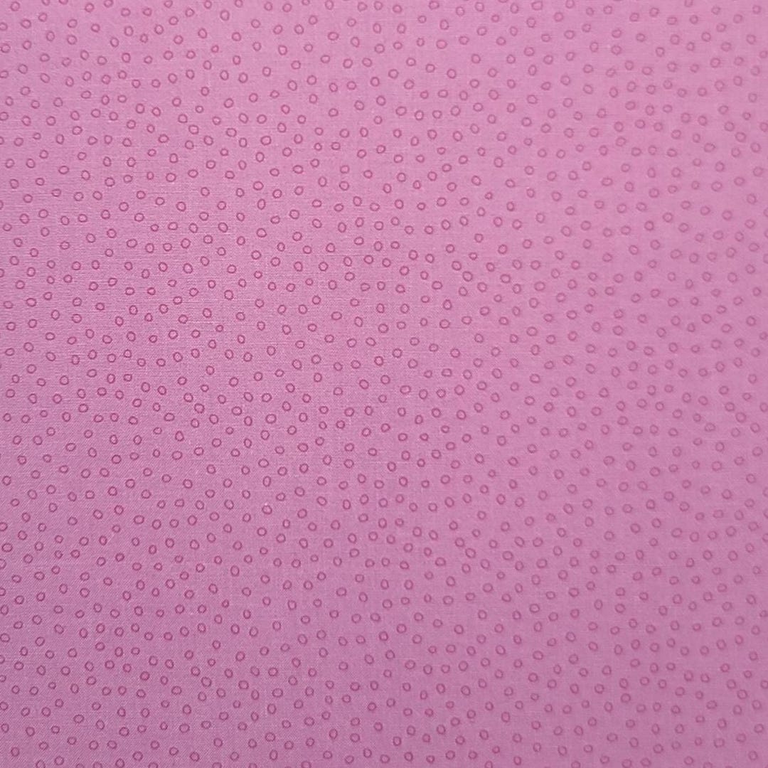 783 Bugs Rings the Henry Glass Studio Makower UK - Pink Fabric / Dark ...