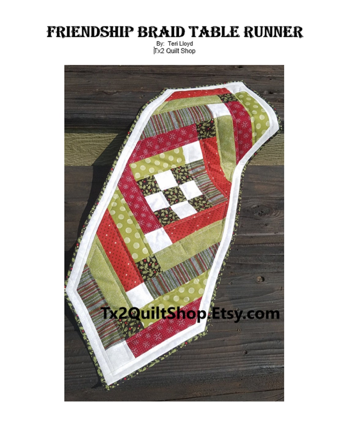 Pattern - Friendship Braid Table Runner - Etsy