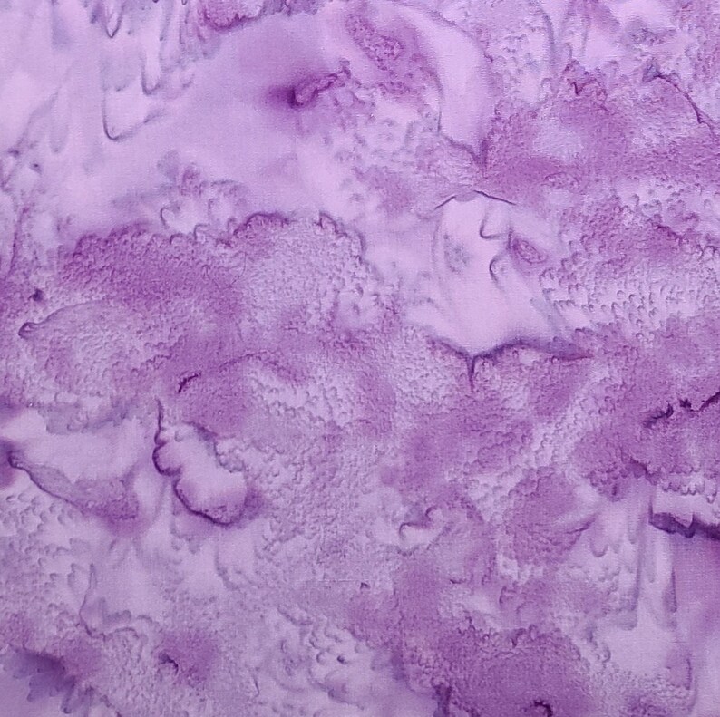BATIK - Light Purple Patterned Fabric.. - Etsy