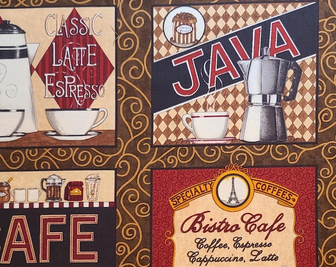 Bistro by Deb Strain for Moda Pattern #19240 - Brown Tonal Fabric ...