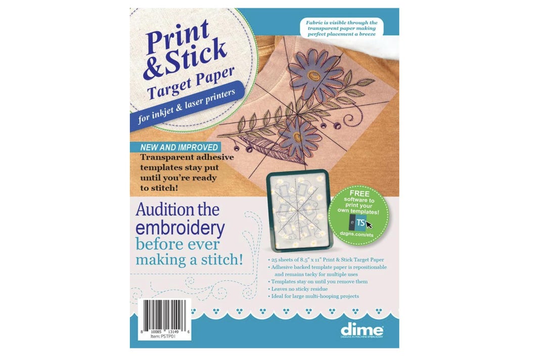 Print and Stick Target Paper for Inkjet and Laser Printers / Dime by ...