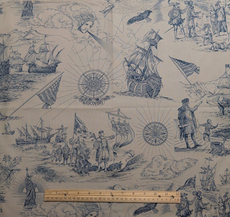 Discovery 1492 A Commemorative Design Jinny Beyer for RJR Fashion ...