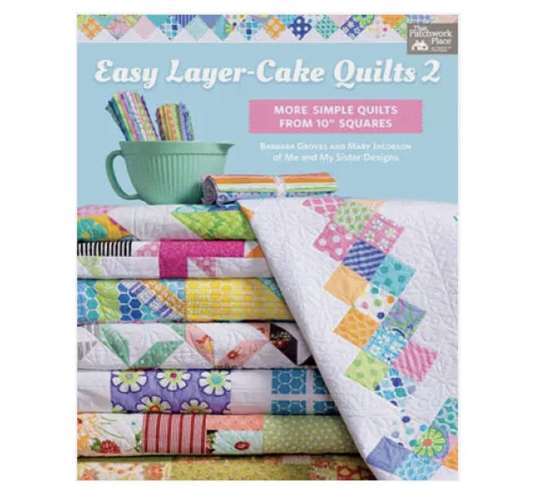 Easy Layer Cake Quilts 2 / More Simple Quilts From 10" Squares - Etsy