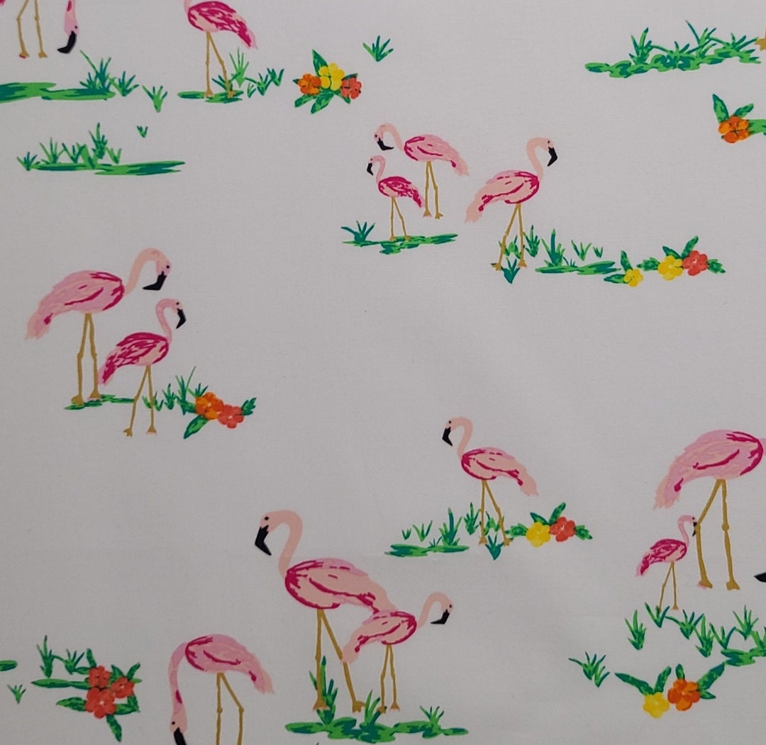 West Palm Katie Skoog Pattern ANGELS Art Gallery Fabrics - White Fabric ...
