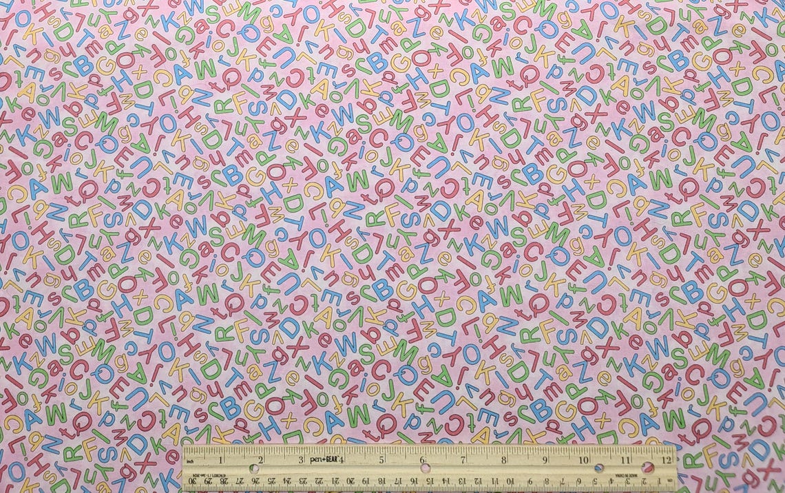 Beth Bruske for Telegraph Road Studio - Pink Tonal Fabric / Bright ...