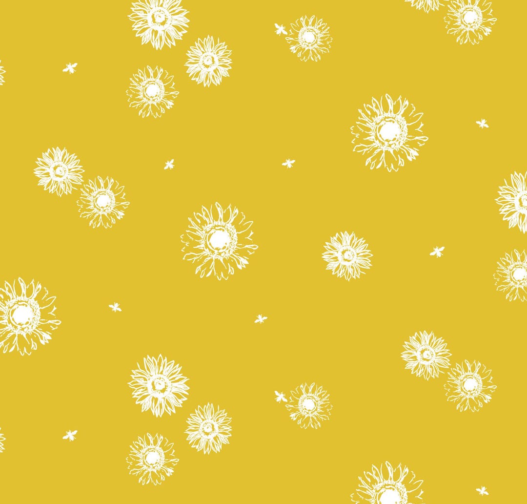 Honey Bees and Flowers Please by Tara Reed 2024 Riley Blake Designs ...