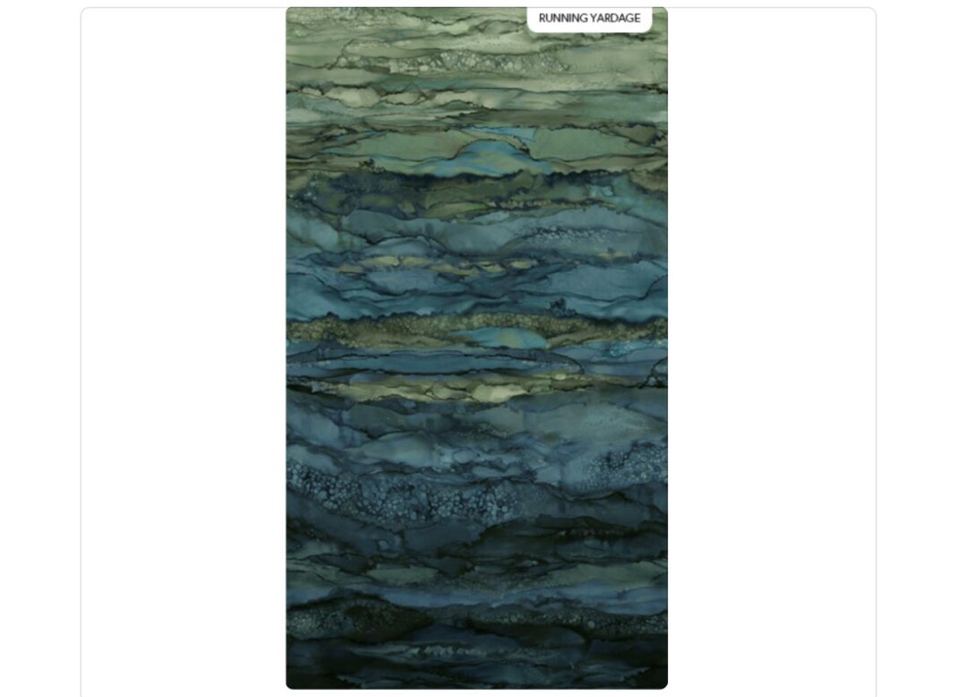 Bliss Ombre Northcott Studio DP24345-77 Blue Spruce - Etsy