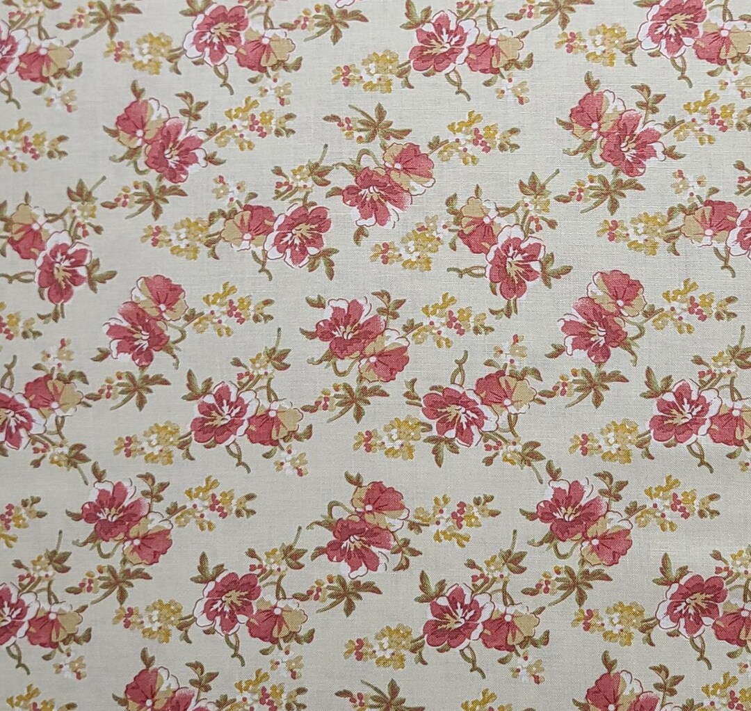 Meadow by Blackbird Designs for Moda Pattern #2693 - Pale Khaki Fabric ...