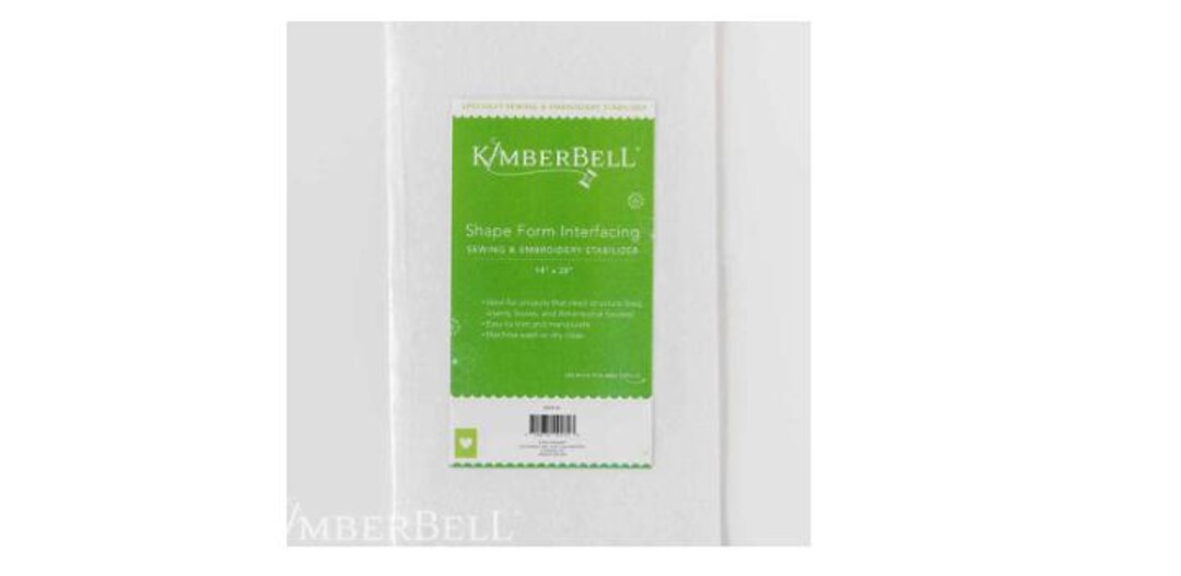 Kimberbell Shape Form Interfacing Sewing & Embroidery Stabilizer / 14 ...