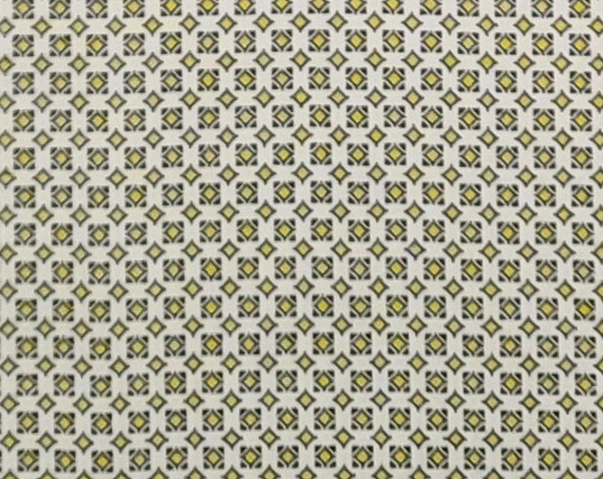 June Fabric From Hawaii Bright Yellow and Red Patterned Fabric 65 ...