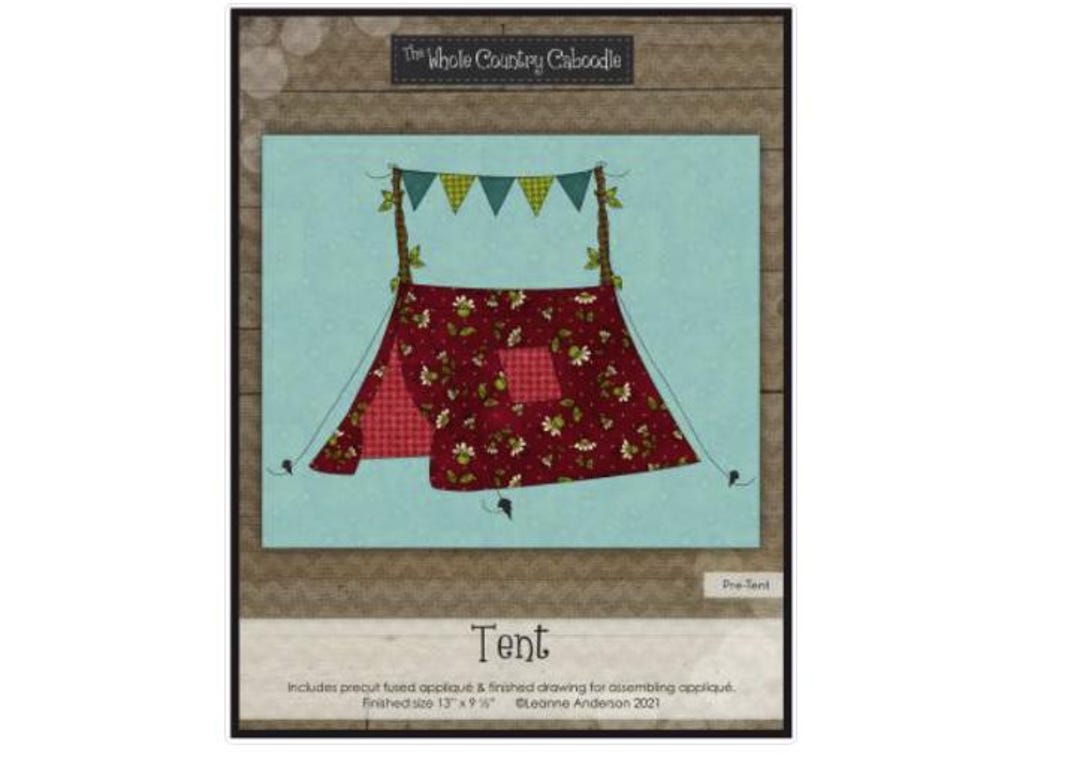 The Whole Country Caboodle / Tent - Precut Fused Applique Pack / Leanne ...