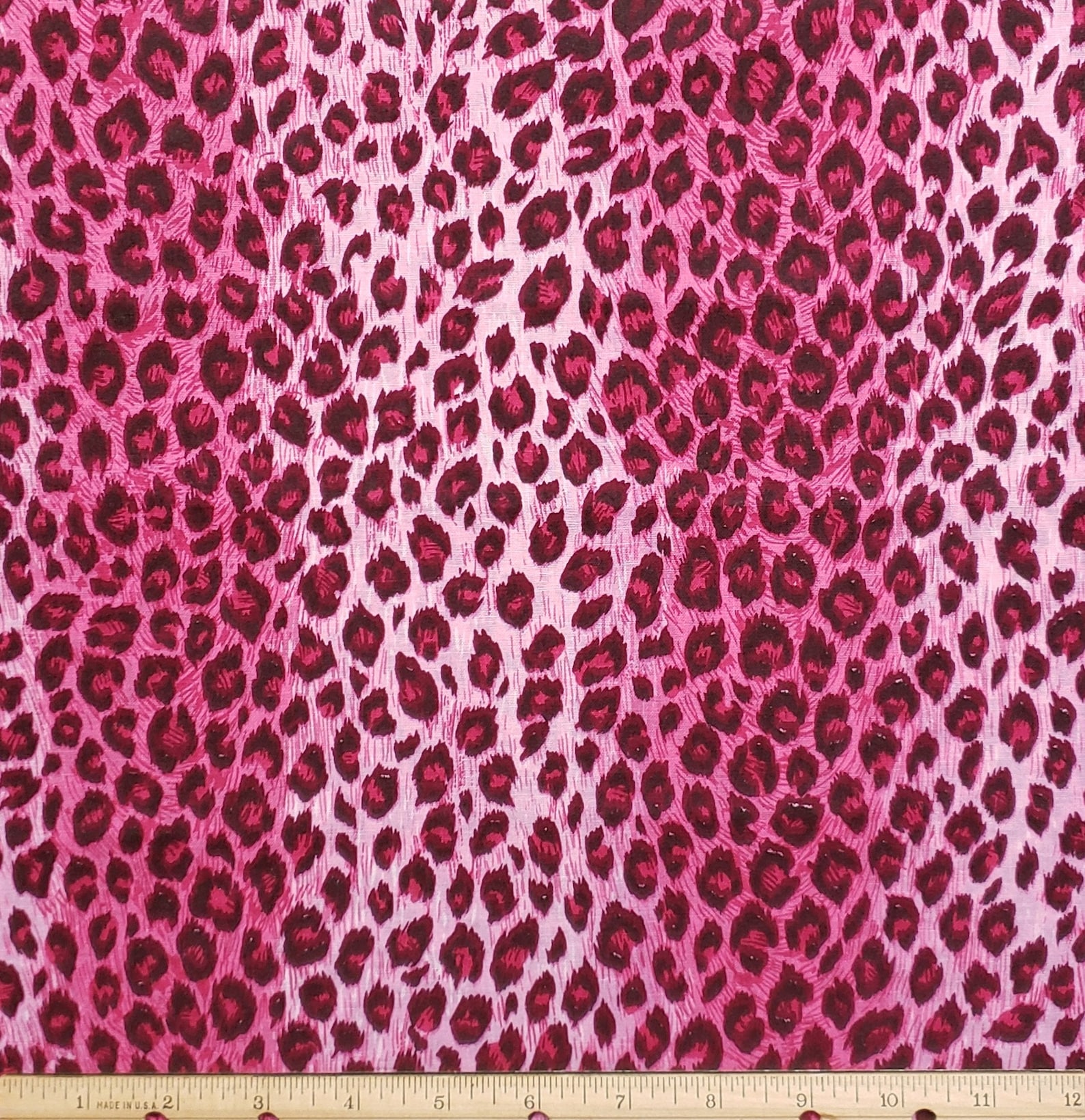 EOB Mottled Pink Cheetah Print Fabric - Etsy