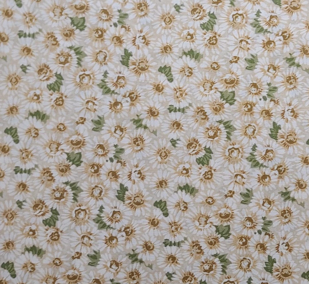 Bloomsburg #1504 Northcott Studio Quest for a Cure - Tan Fabric / White ...