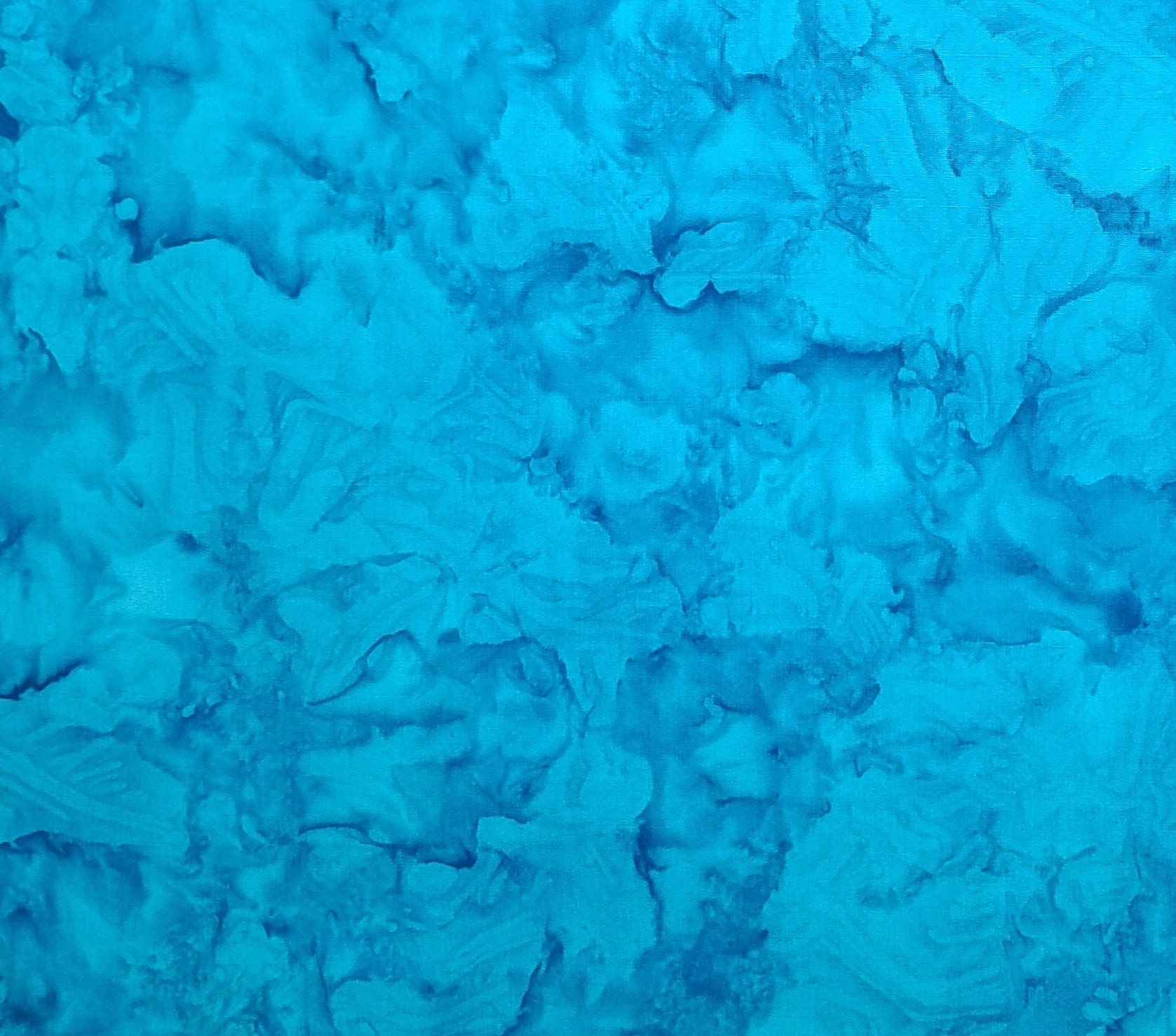 BATIK Bright Blue Tonal Fabric - Etsy