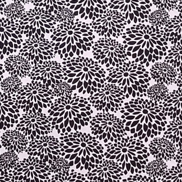 Quilters Showcase Black and White Fabric - Etsy