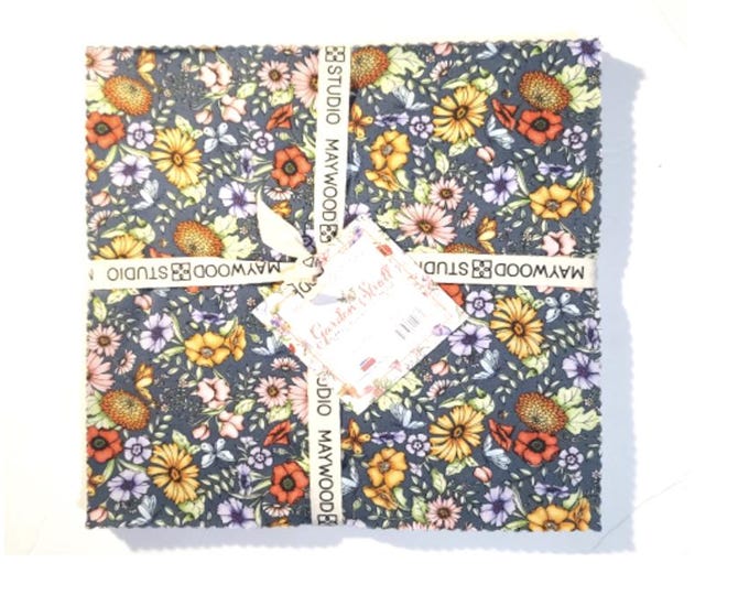 Garden Stroll by Kris Lammers for Maywood Studio - (42) 10" Fabric ...