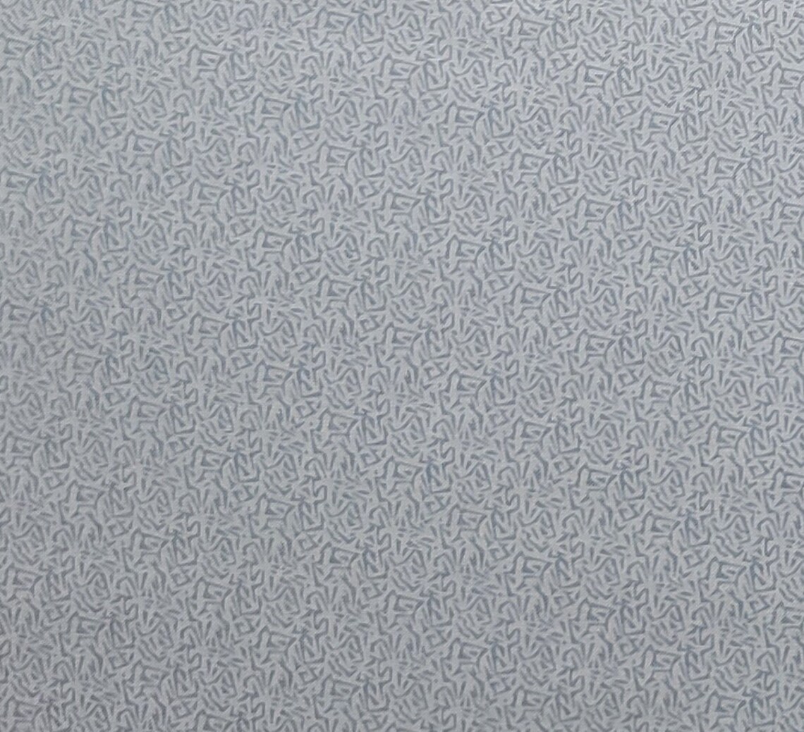 Pale Blue Fabric / Light Blue Pattern - Selvage to Selvage Print - Etsy