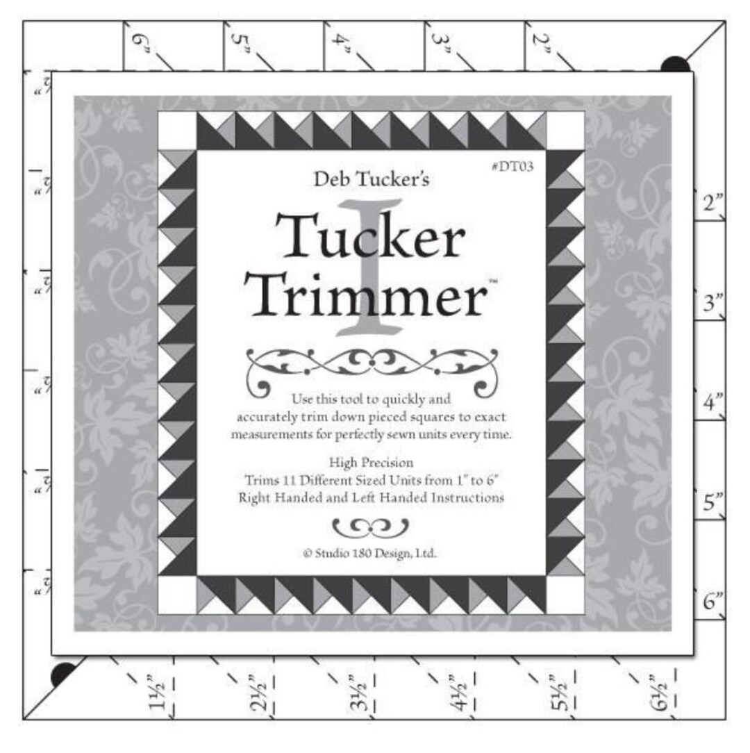 Tucker Trimmer I Tool Ruler – Studio 180 Design – DT03 – HST Half ...