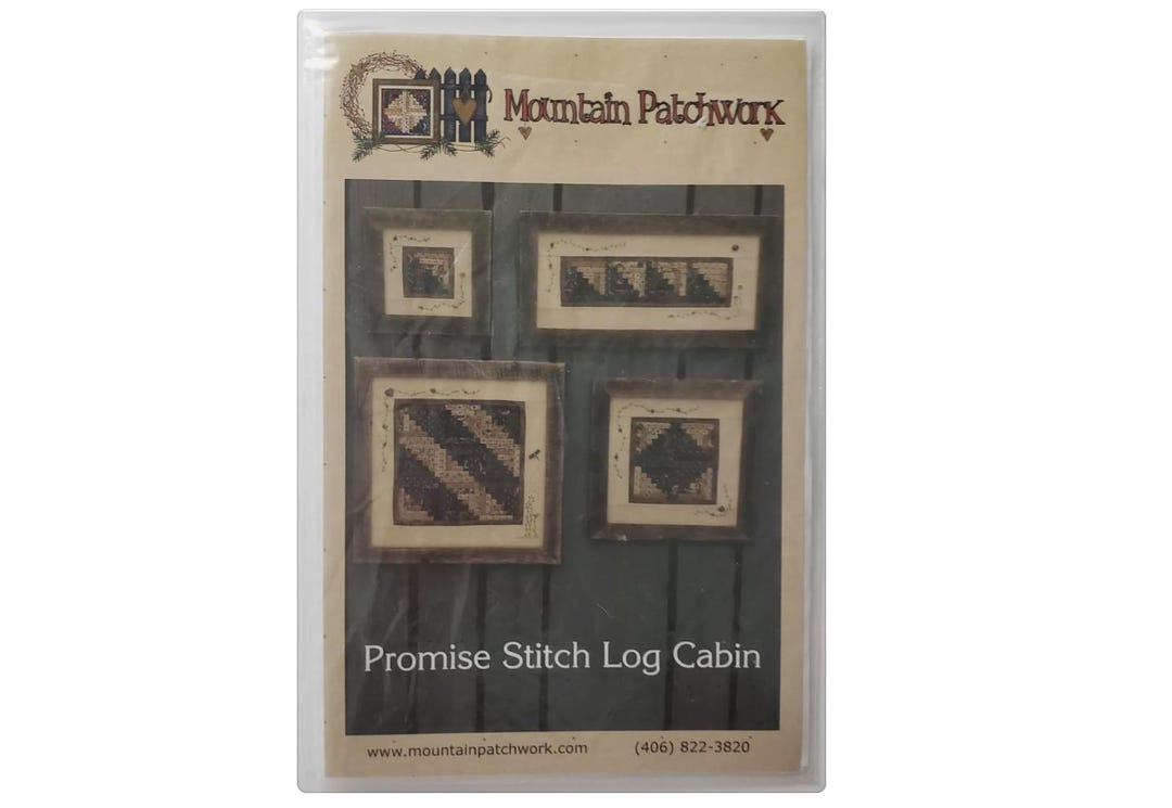 Promise Stitch Log Cabin Pattern - Mountain Patchwork - All Done by ...