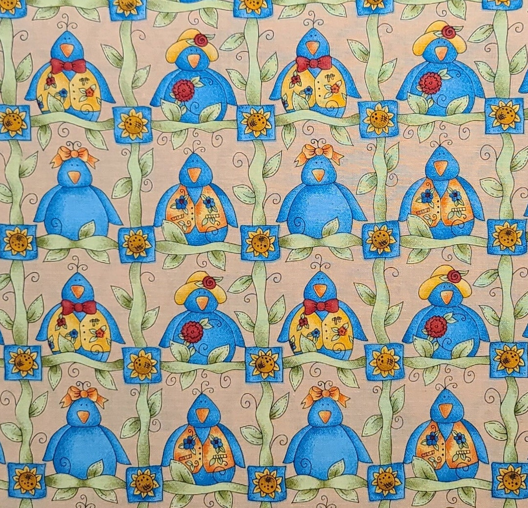 KP Kids & Co Kari Pearson for SSI - Tan Fabric / Green, Blue, Gold, Red ...
