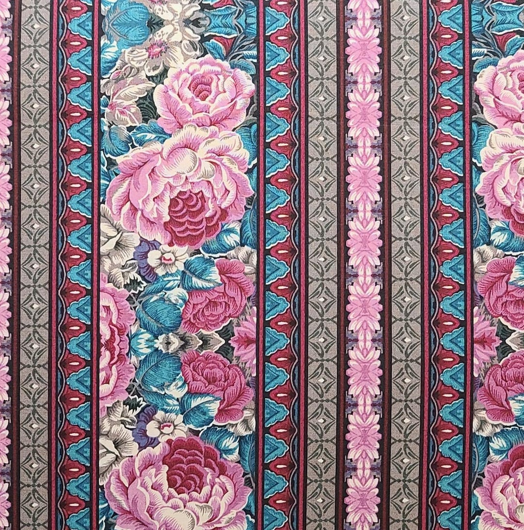 Victorian Lady by Jinny Beyer for RJR Fashion Fabric - Border Stripe ...