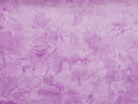 Visual Arts Pale Lilac Fabric BATIK Fabric etna.com.pe
