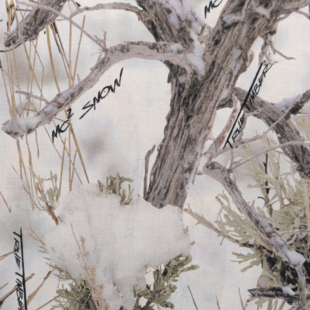 True Timber CP43848 MC Snow Springs Creative 2021 - White Fabric ...