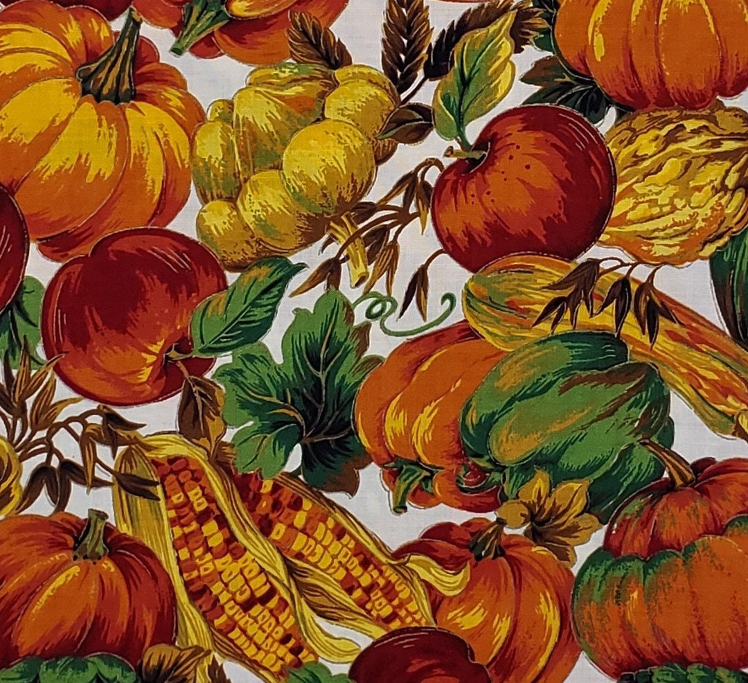 A V.I.P. Print by Joan Messmore Cranston Print Works Harvest Print Fabric - Etsy