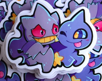 Banette #354 Chibi Keychain 2" | Fan Art | Cute Foodie Sticker | Laptop ...